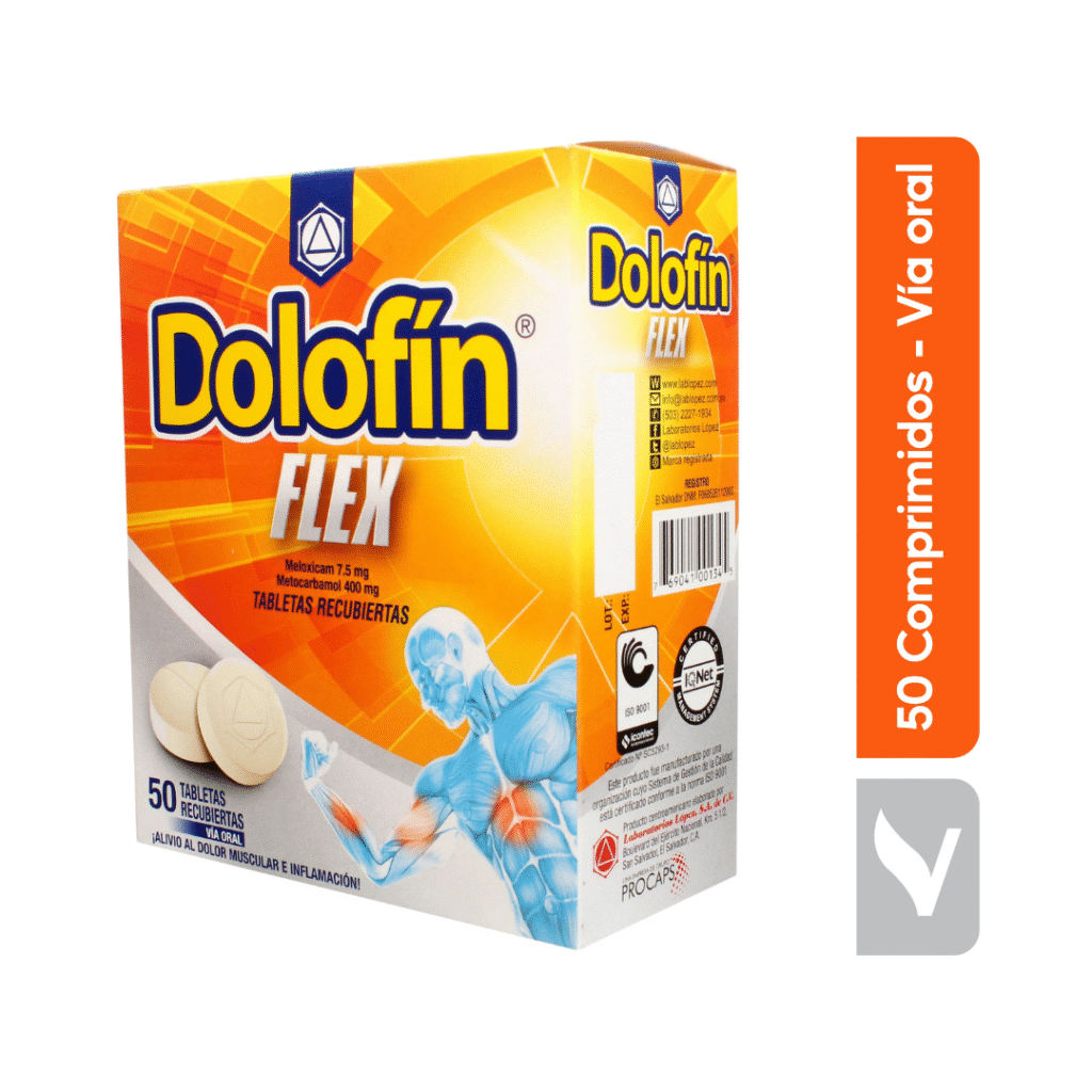 Dolofin Flex 50 tabletas - Vites Salud