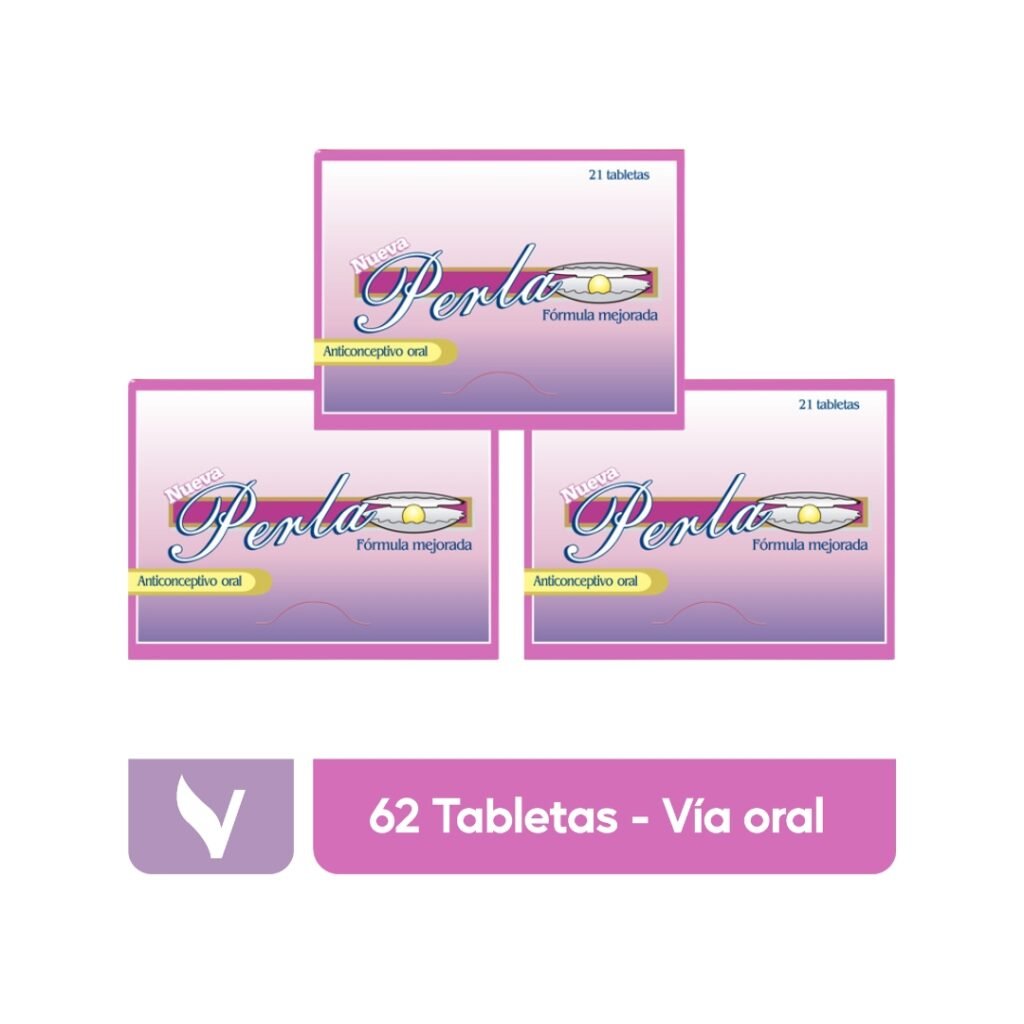 Anticonceptivo Oral Perla Formula Mejorada 3 Pack – Vites Salud