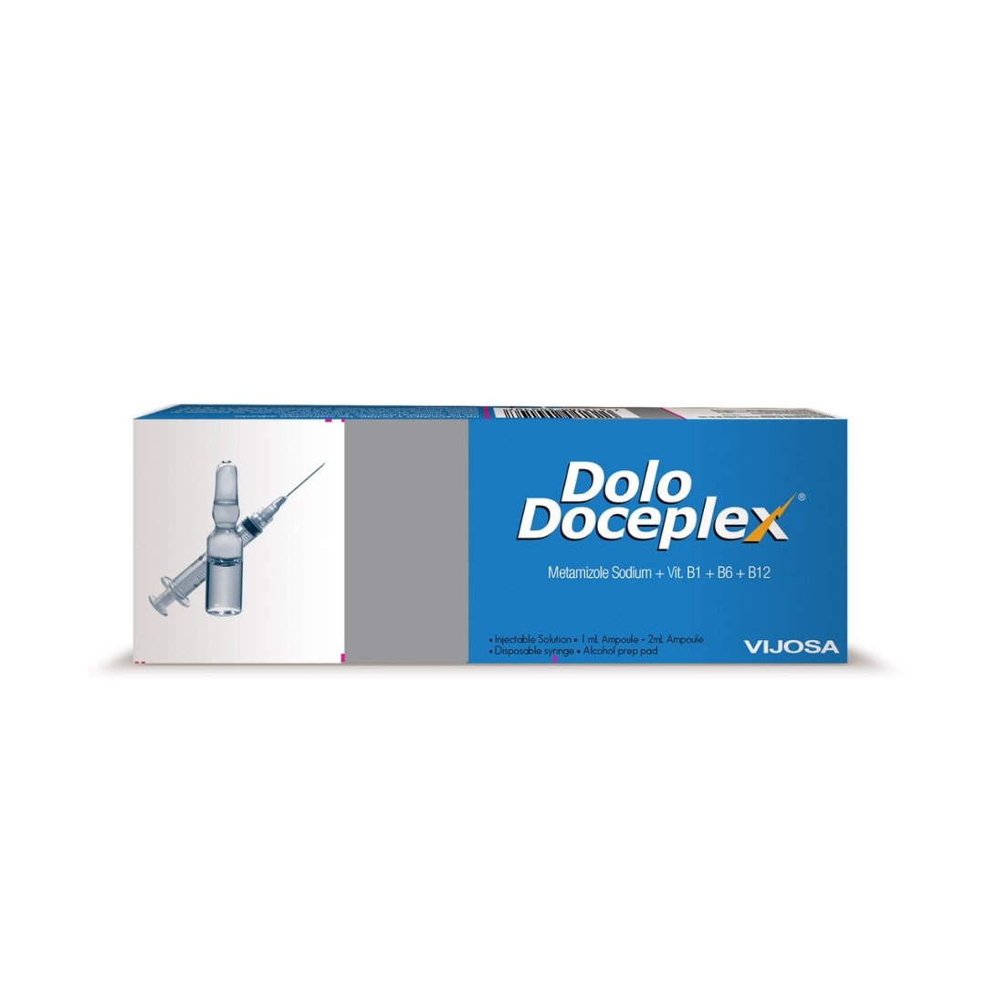Adios al dolor con DOLO DOCEPLEX – D INYECCION TRIPACK - Vites Salud