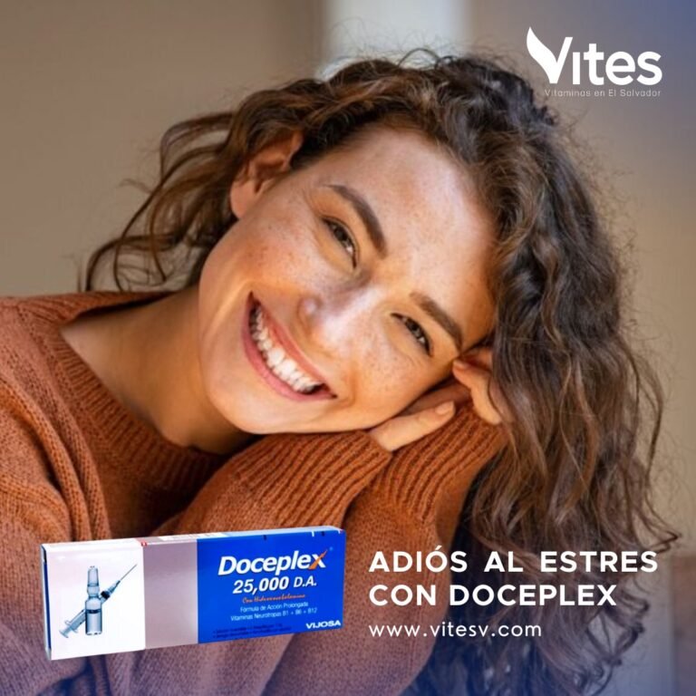 Adios al estres con DOCEPLEX INYECTABLE TRIPACK - Vites Salud