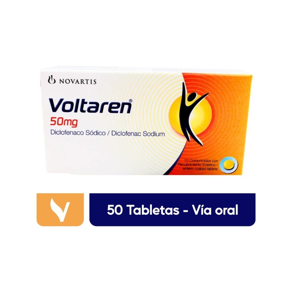 Voltarén 50mg comprimidos o tabletas – Vites Salud