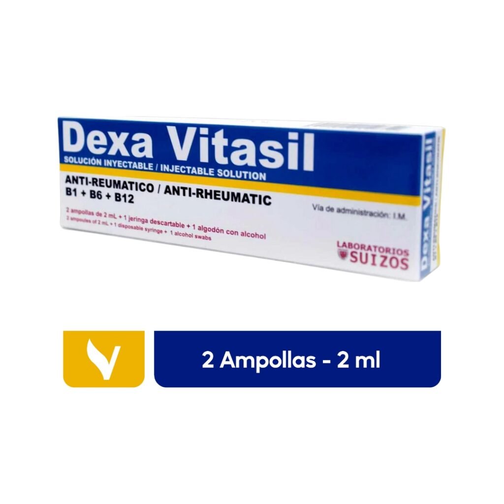 Dexa Vitasil Inyección 3Pack - Vites Salud