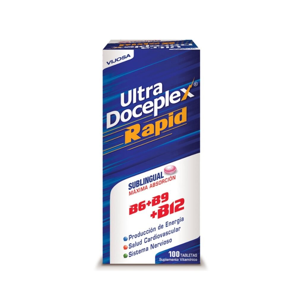 ULTRA-DOCEPLEX RAPID SUBLINGUAL 100 Tabletas - Vites Salud