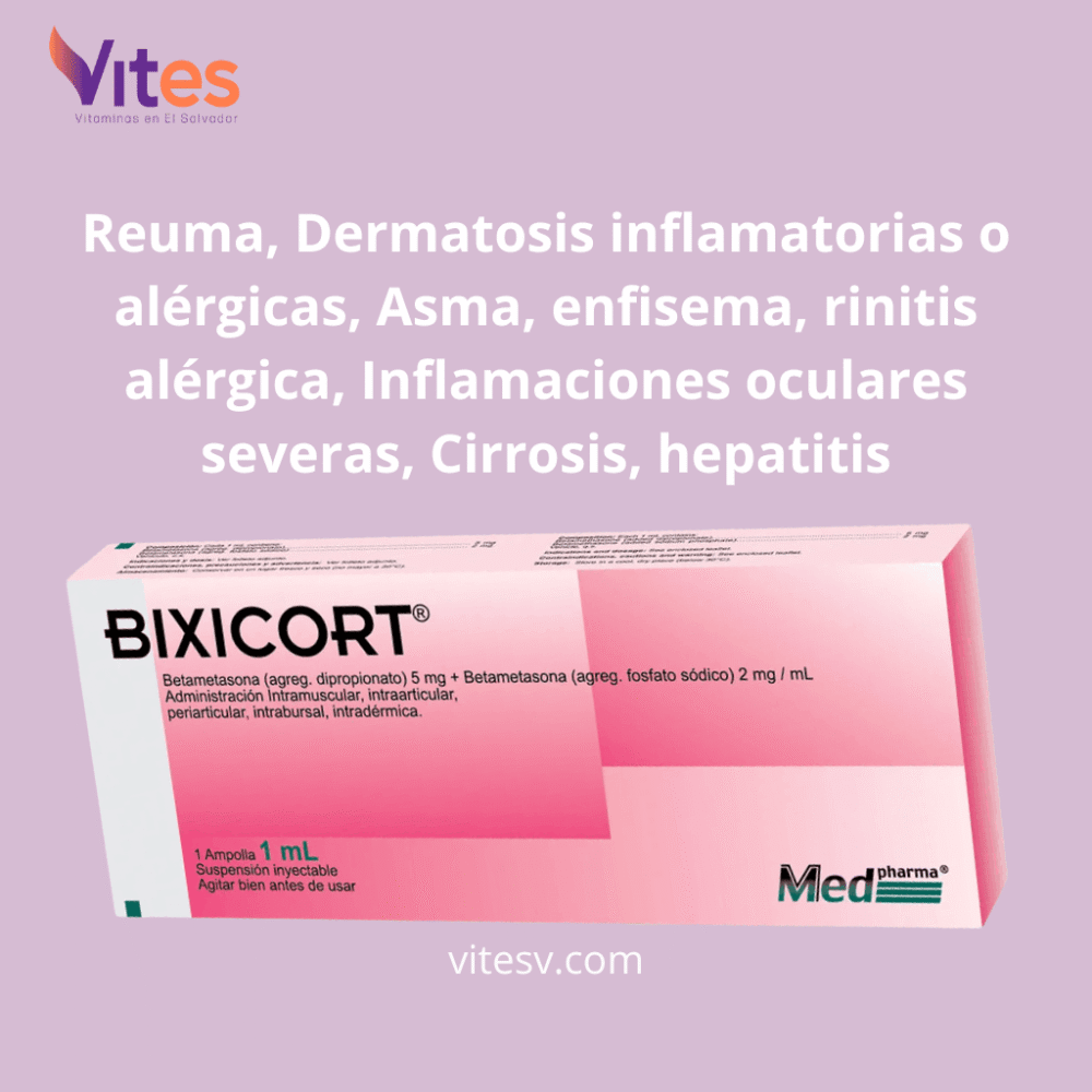 Bixicort Inyectable 1ml – Poder Antiinflamatorio en Acción Inmediata ⚡ ...